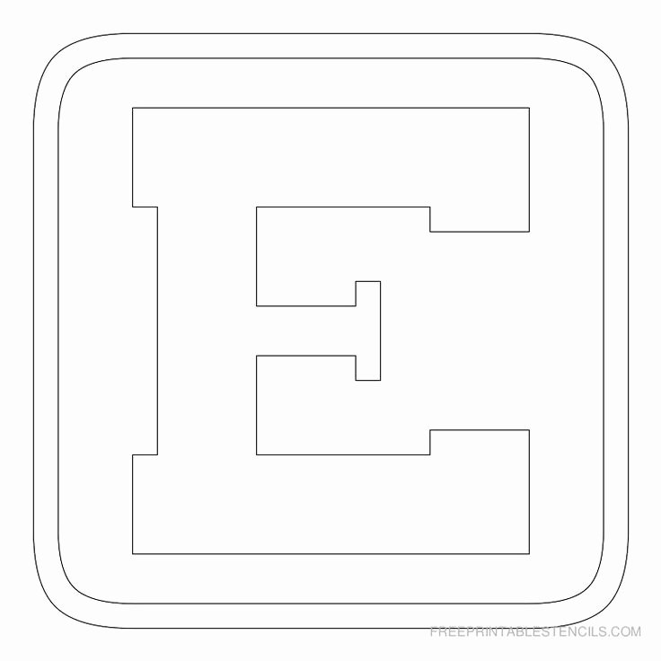 35 Block Letter Templates For Bulletin Boards Hamiltonplastering