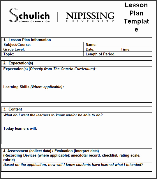 30 Cfi Lesson Plan Template Hamiltonplastering