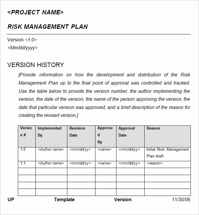 40 Crisis Management Plan Template Hamiltonplastering