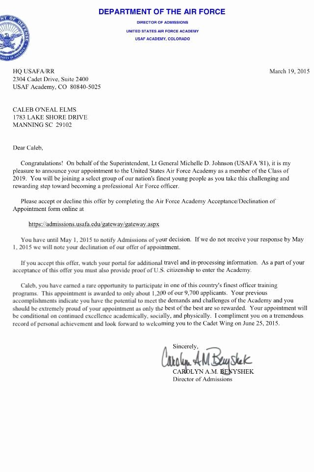 30 Naval Academy Letter Of Recommendation Hamiltonplastering
