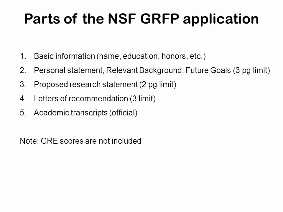 30 Nsf Grfp Letter Of Recommendation Hamiltonplastering