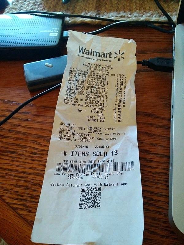35 Online Walmart Receipt Maker Hamiltonplastering