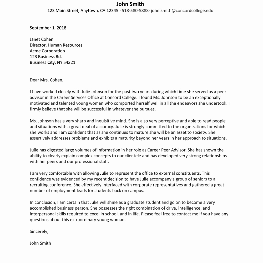 30 Peer Letter Of Recommendation Hamiltonplastering 30 Peer Letter Of Recommendation Hamiltonplastering