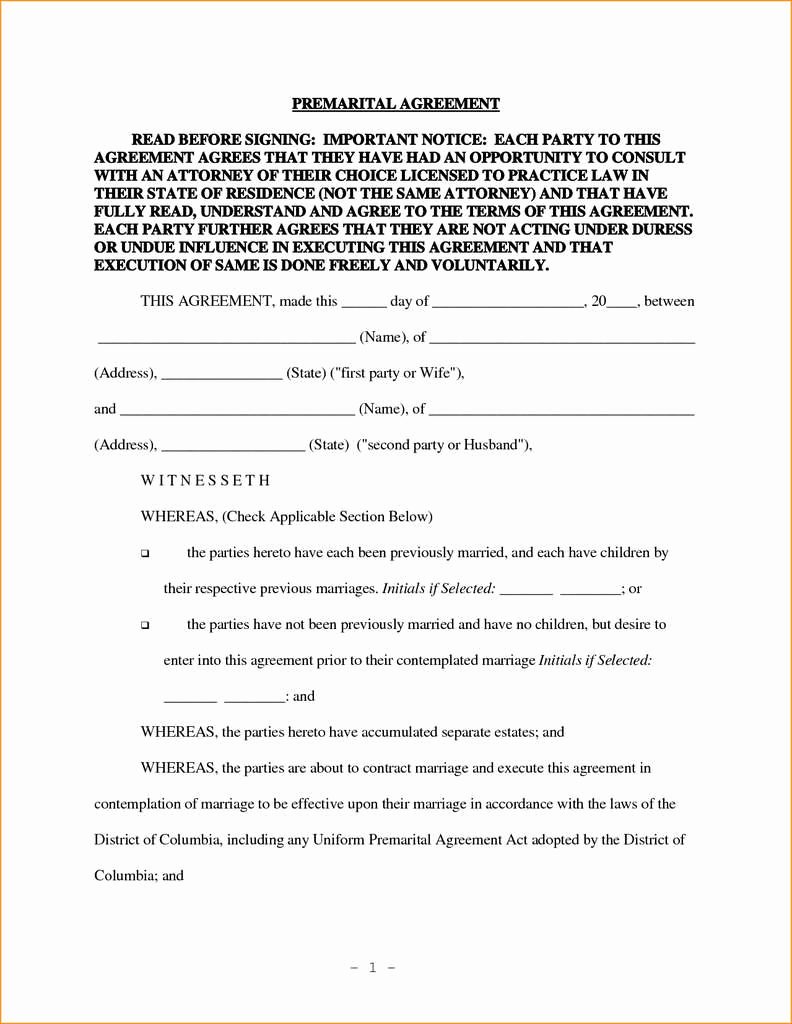35 Postnuptial Agreement Florida Sample Hamiltonplastering
