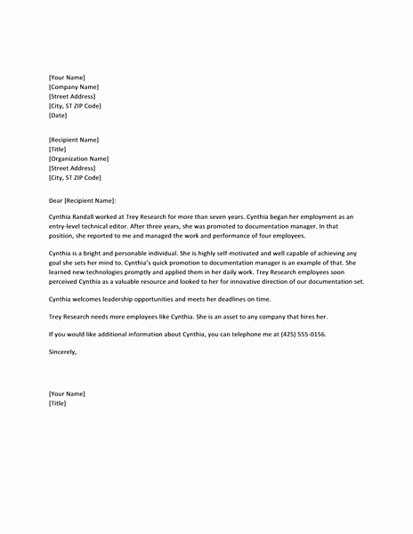 30 Recommendation Letter For Project Manager Hamiltonplastering