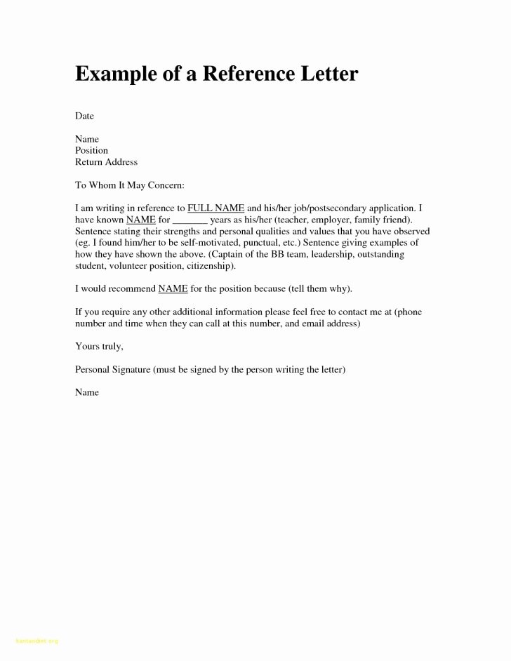 30 Recommendation Letter For Visa Hamiltonplastering