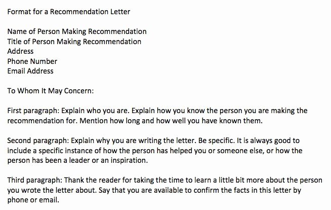 30 References Vs Letter Of Recommendation Hamiltonplastering