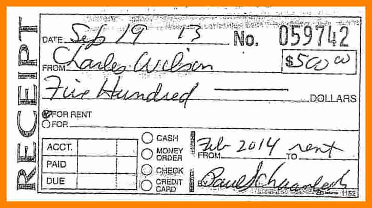 35 Rent Receipt Filled Out Hamiltonplastering