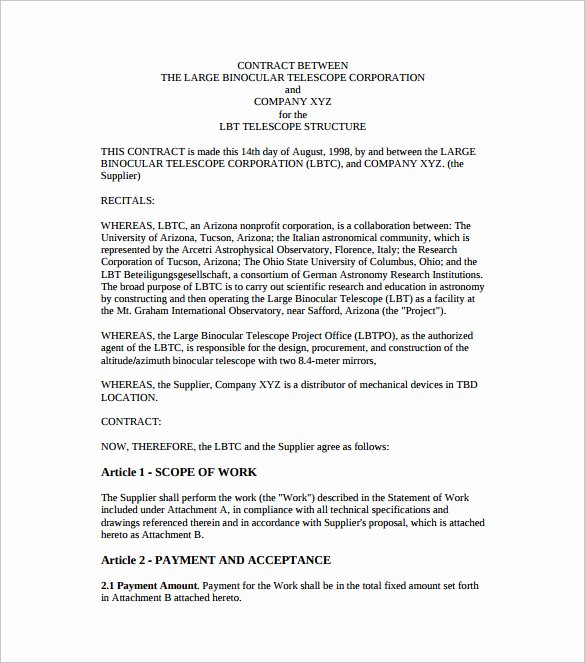 35 Sample Agreement Letter Between Two Parties Hamiltonplastering