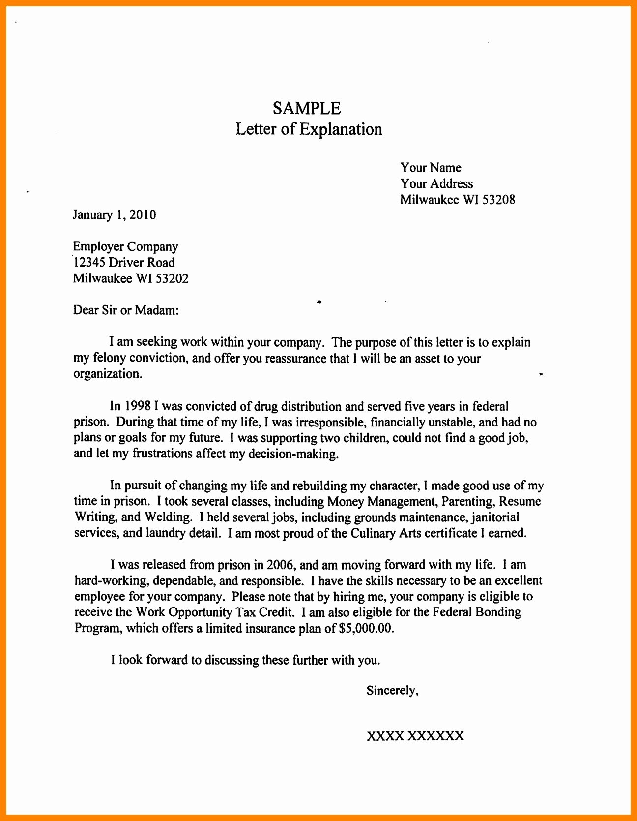 35 Sample Letter Of Explanation For Cash Out Refinance Hamiltonplastering