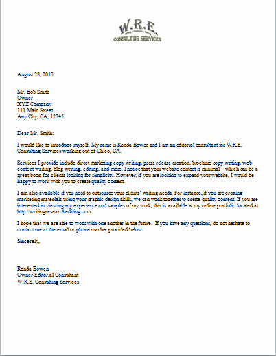35 Sample Marketing Letters To Potential Clients Hamiltonplastering