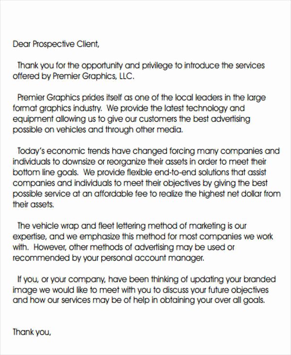 35 Sample Marketing Letters To Potential Clients Hamiltonplastering