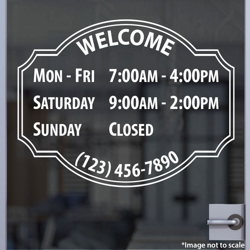 35 Store Hours Template Word Hamiltonplastering