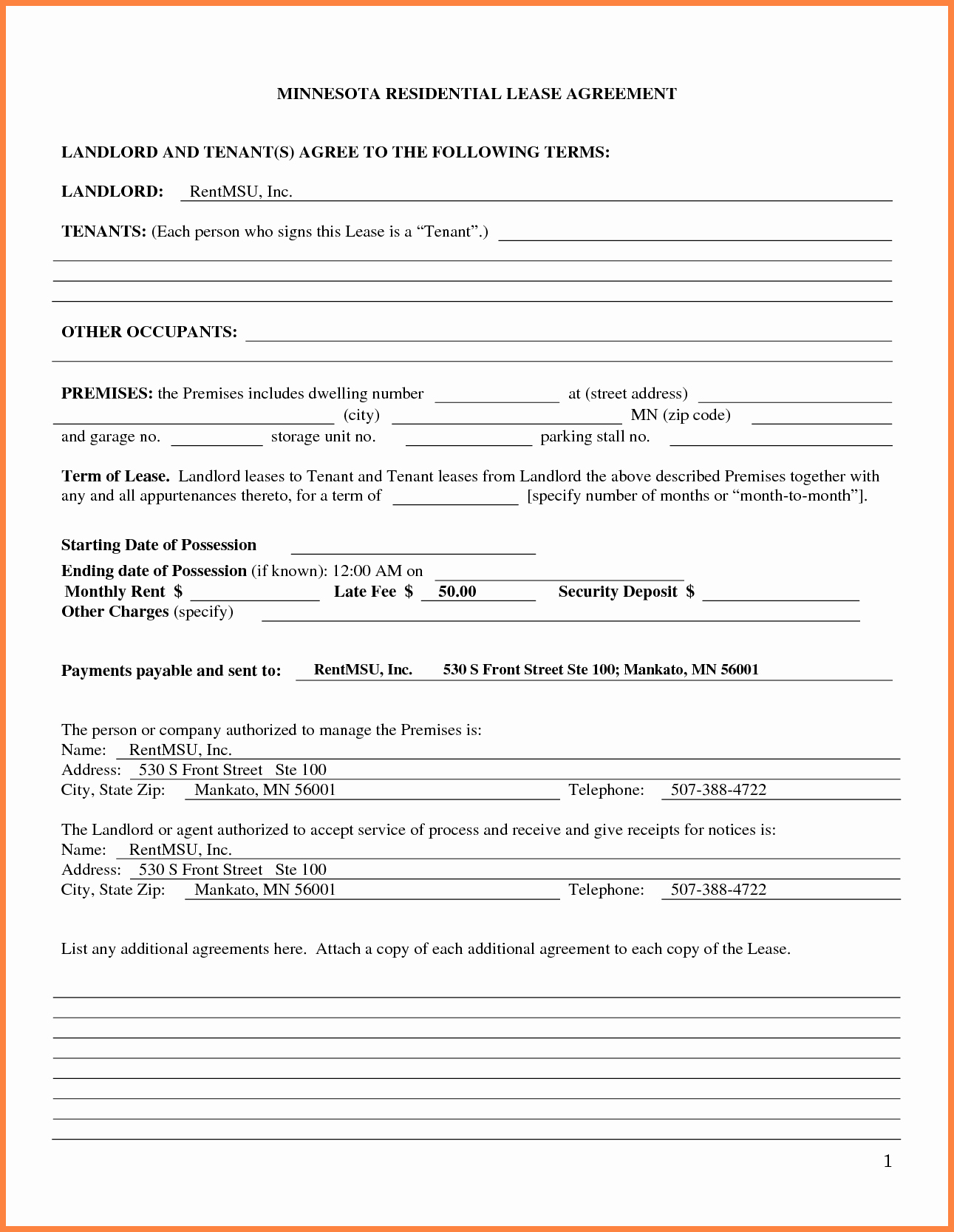 35 Tenant Buyout Agreement Example Hamiltonplastering
