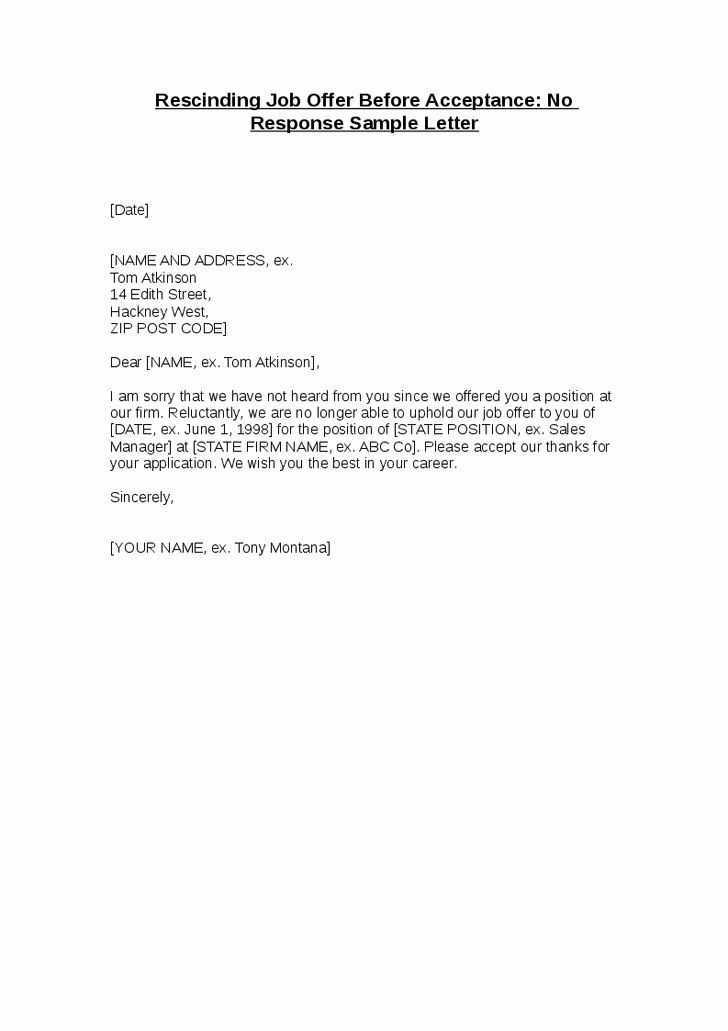 35 Timeshare Rescission Letter Sample Hamiltonplastering