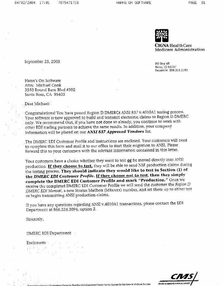 Writing A Certified Letter Format